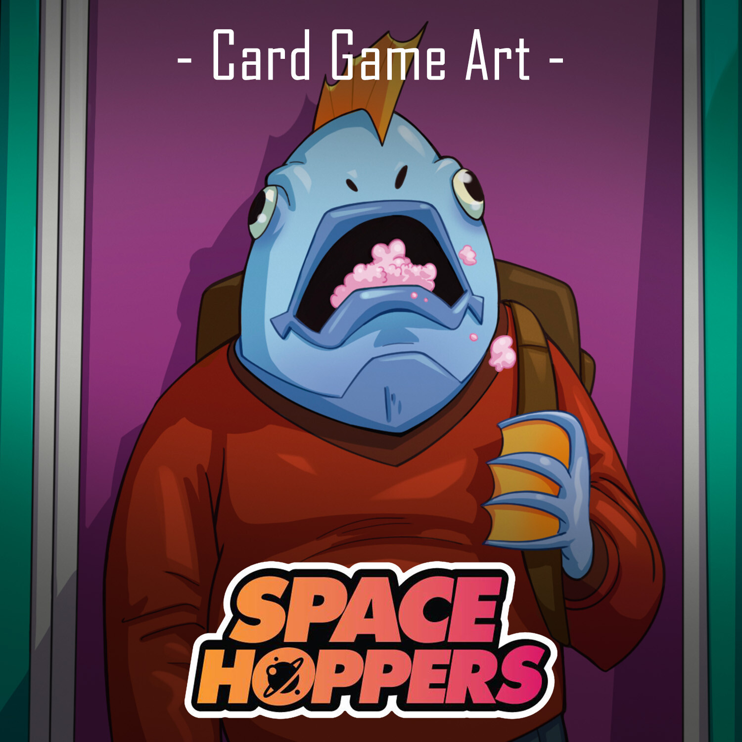ArtStation - Space Hoppers Card Game