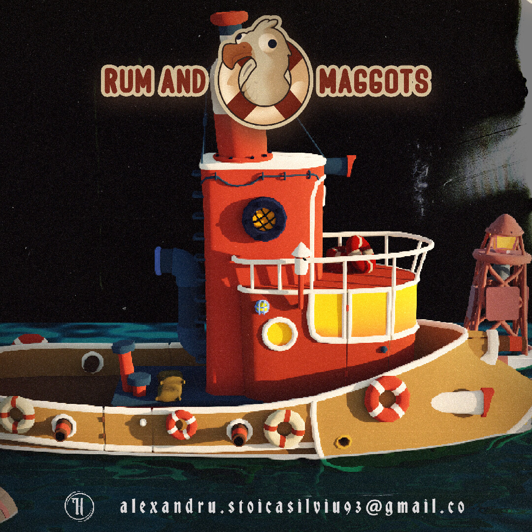 ArtStation - Boat Iteration 2