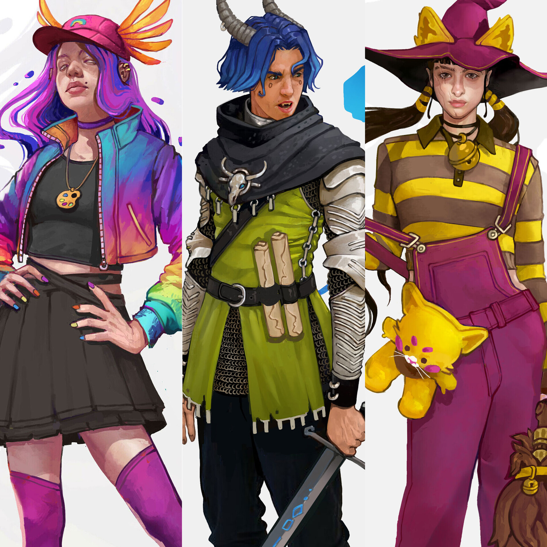 ArtStation - some characters