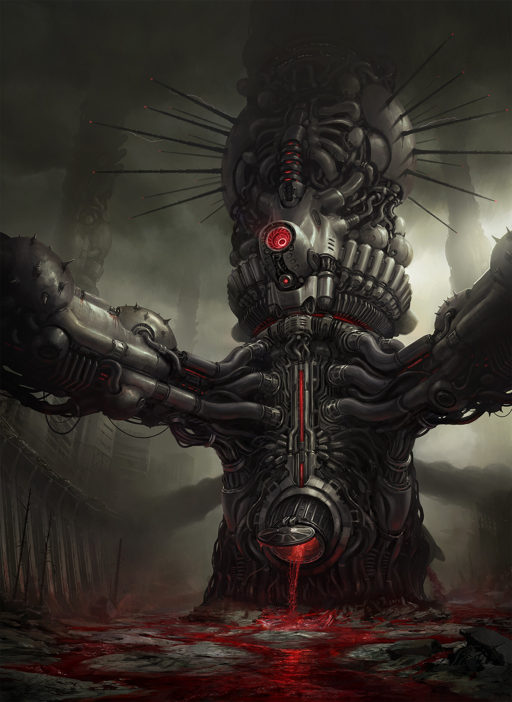 ArtStation - Machine Tower