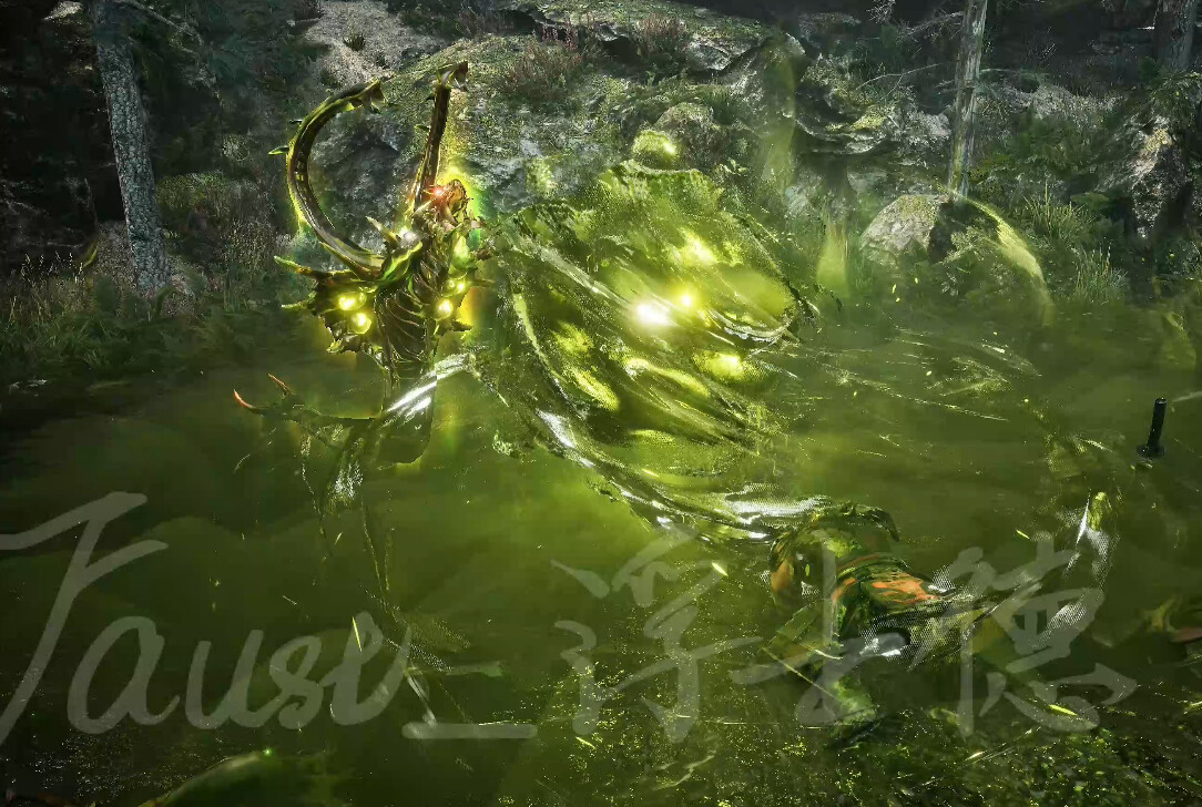 ArtStation - UE5_VFX_Niagara_Venomancer