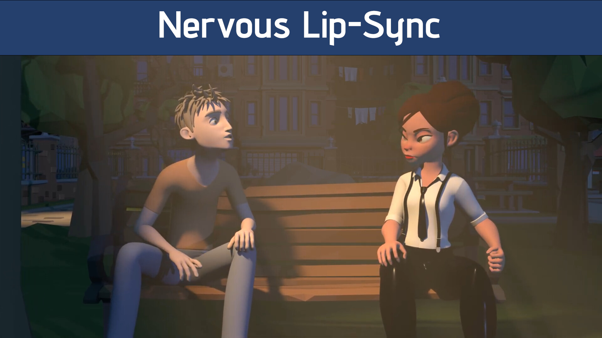 ArtStation - Nervous Lip Sync Animation