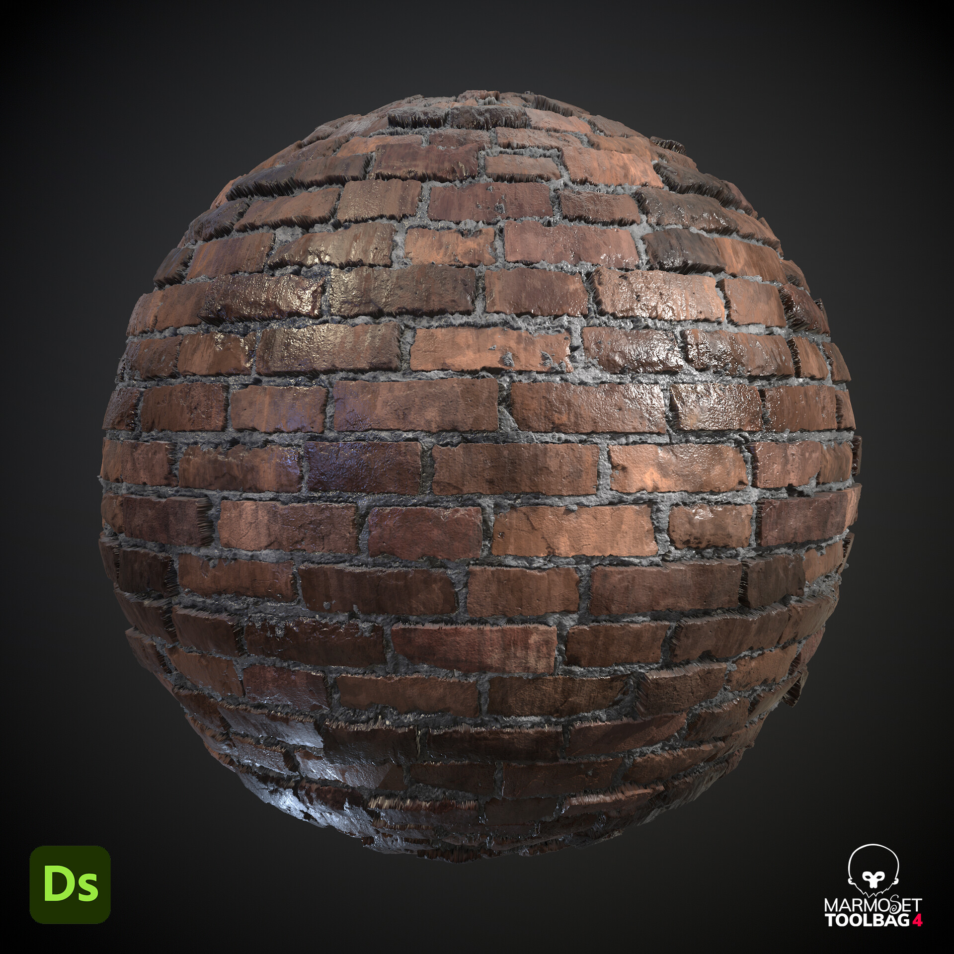 ArtStation - brick tile map