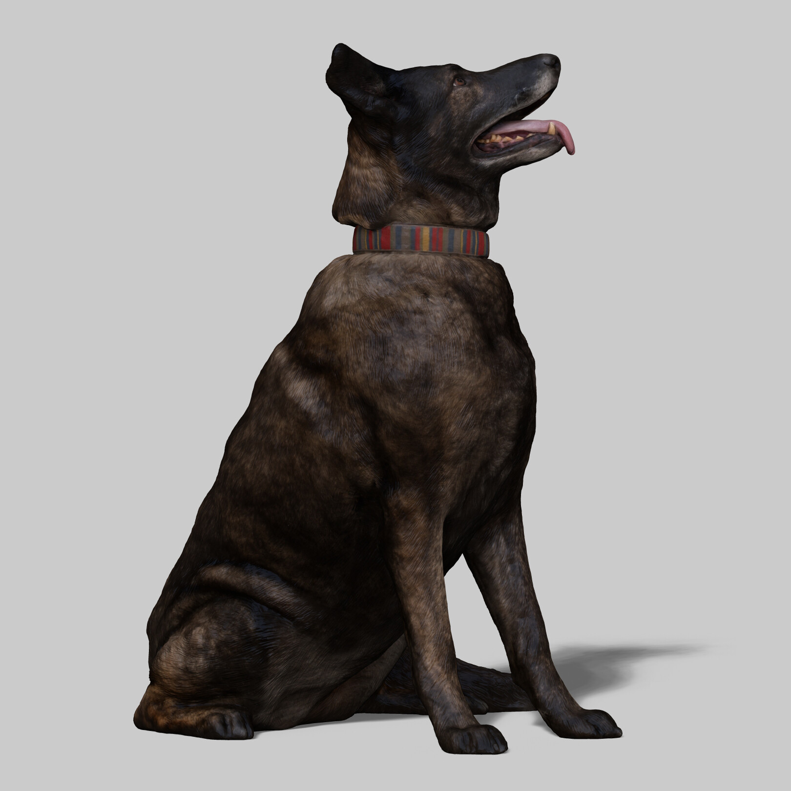 ArtStation - German shepherd