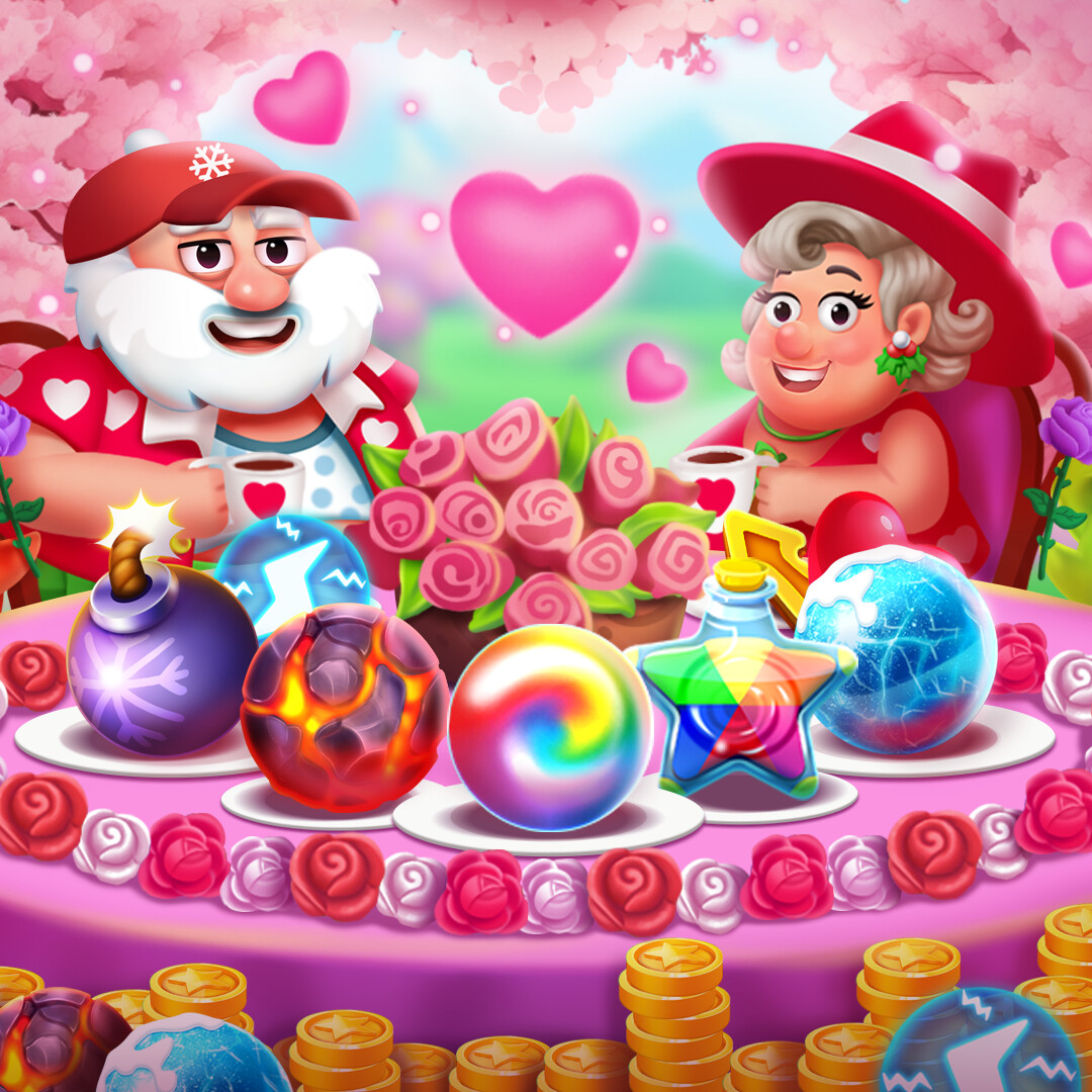 ArtStation - Mad over Games portfolio Christmas Games (Promotional Graphic)