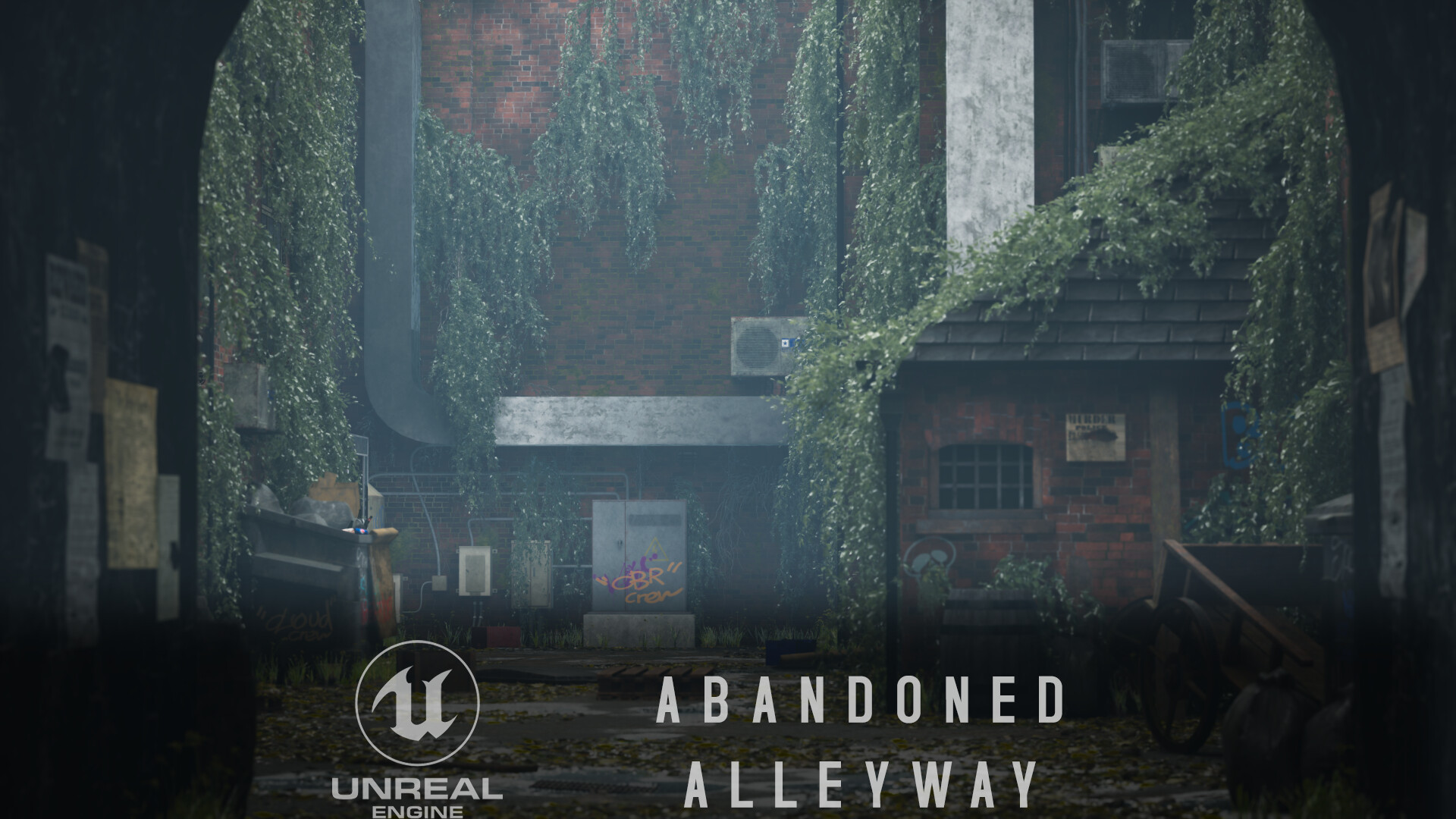 ArtStation - Abandoned Alleyway