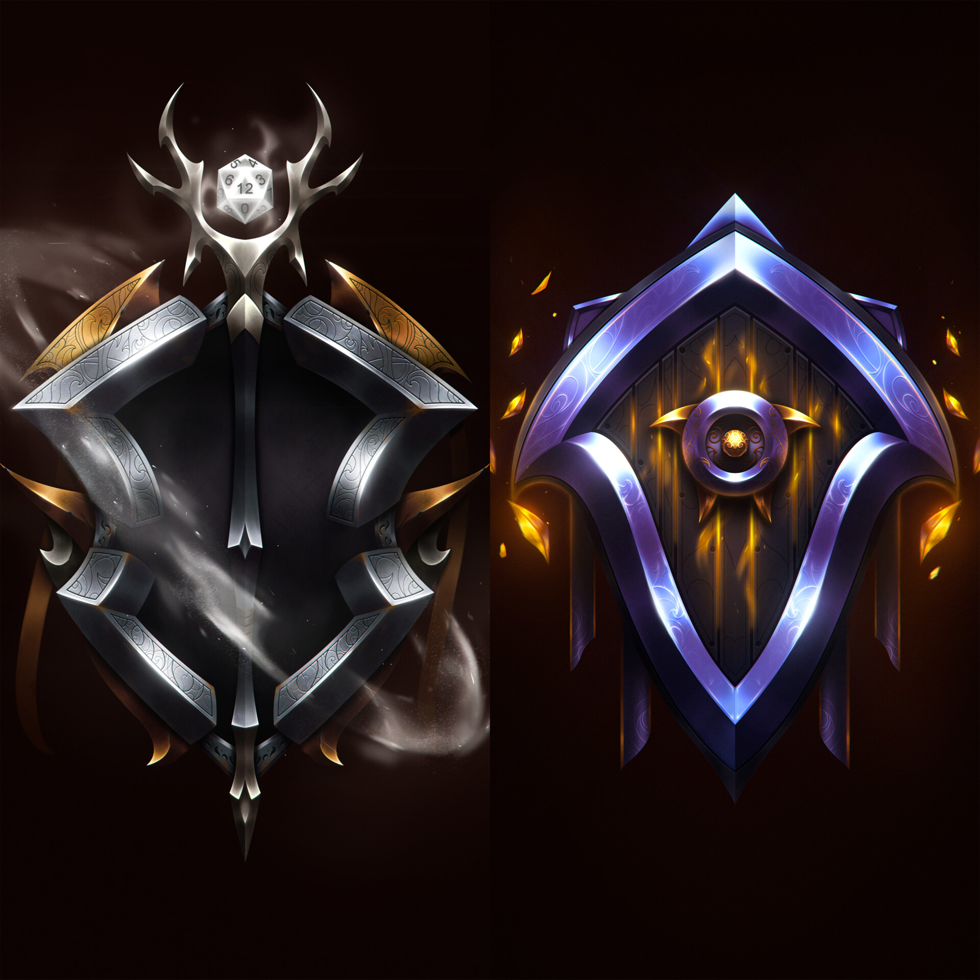 ArtStation - Set of Crests