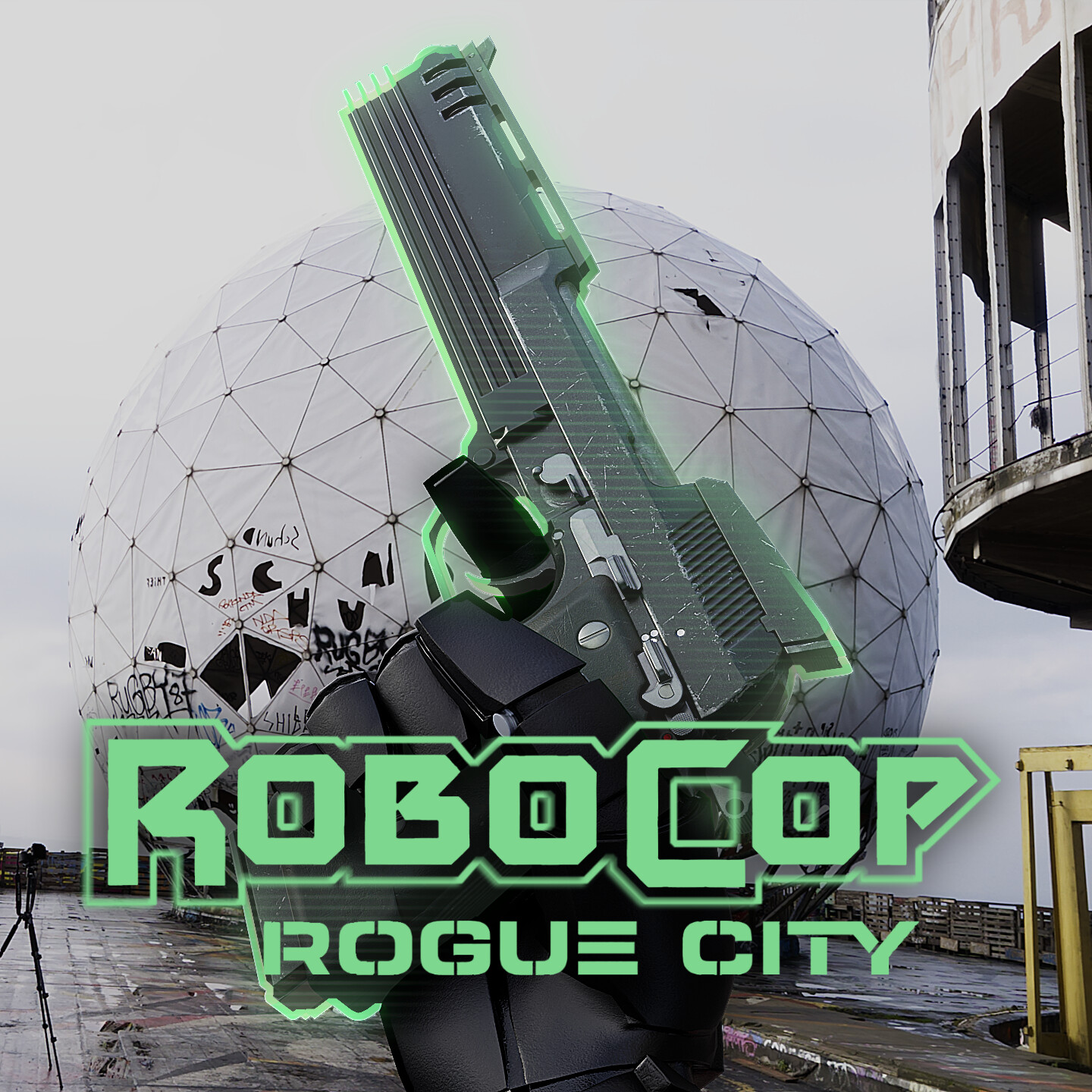 ArtStation - Robocop Rogue City concept animations