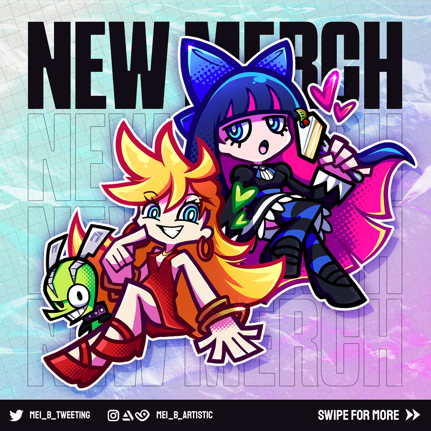 ArtStation - Panty and Stocking Merchandise - May 2024