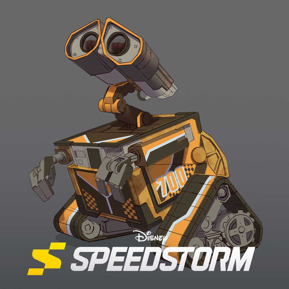 ArtStation - Disney Speedstorm - Wall-e