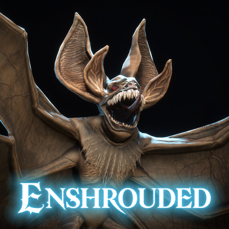 ArtStation - Enshrouded - [Wildbeast Bat]