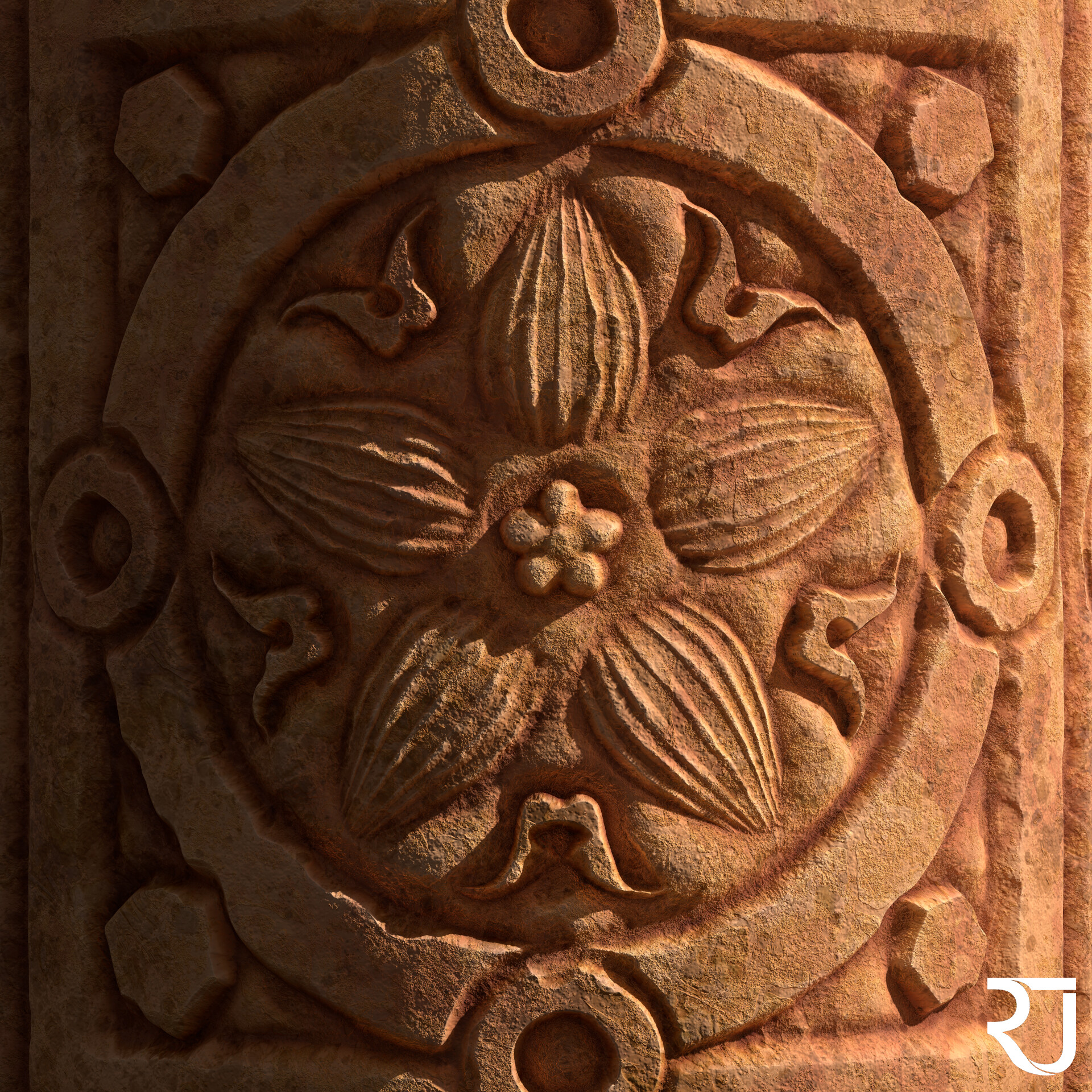 ArtStation - Sandstone Panel