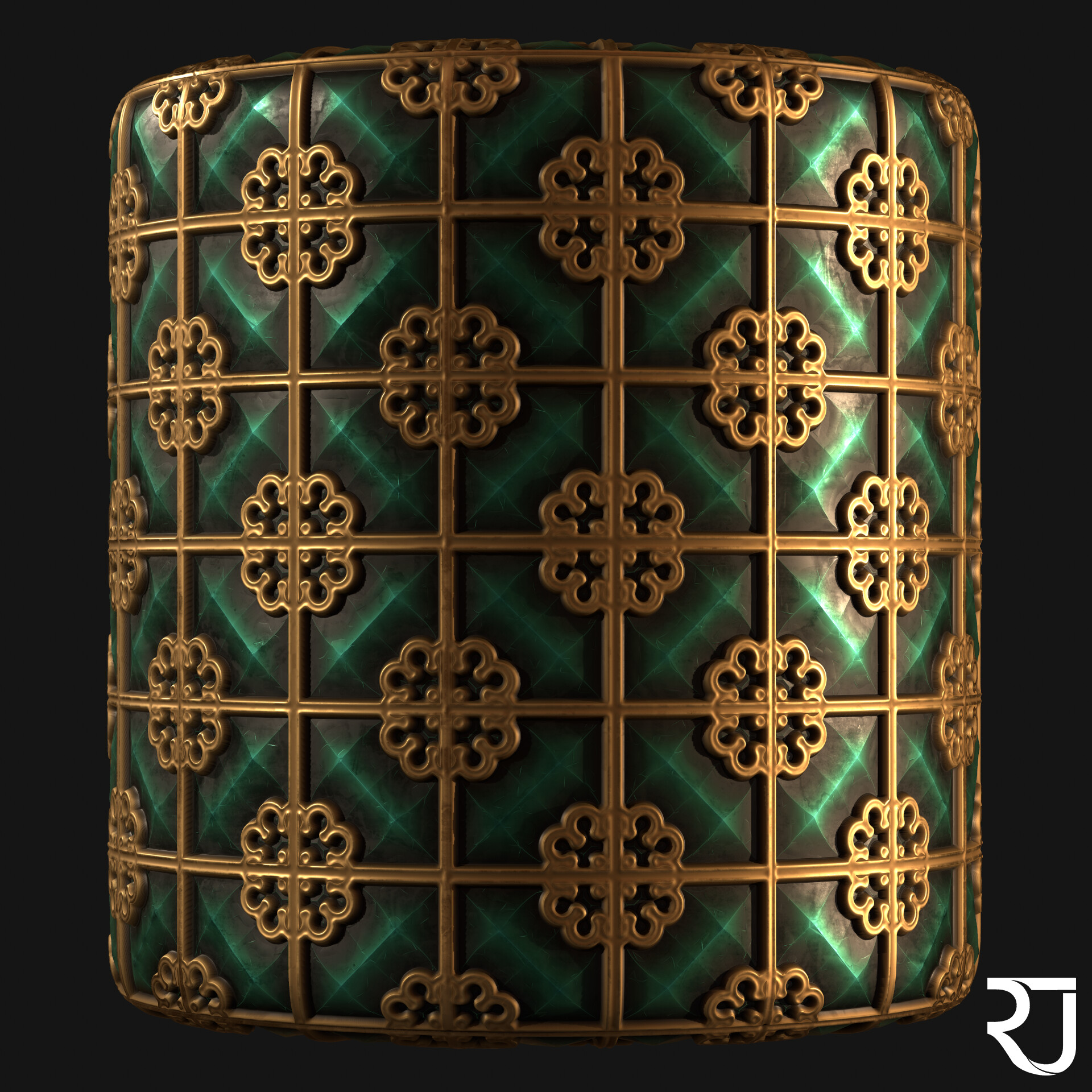 ArtStation - Abstract Border Design