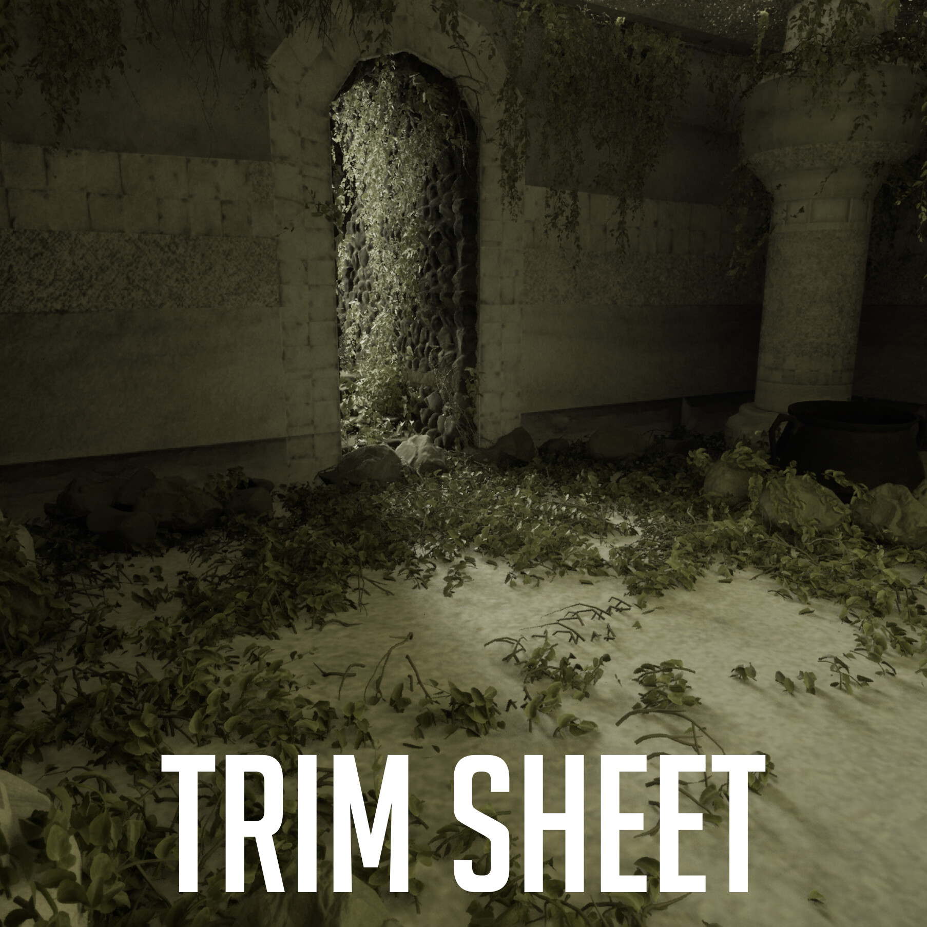 ArtStation - Trim Sheet Texture
