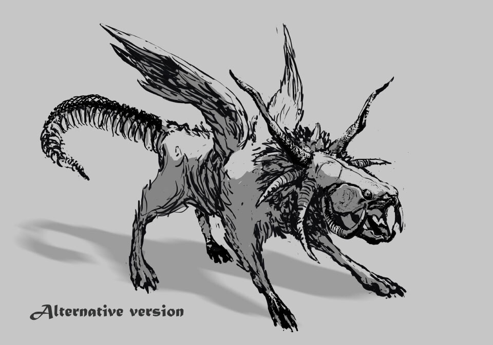 ArtStation - Adar Llwch Gwin - creature design