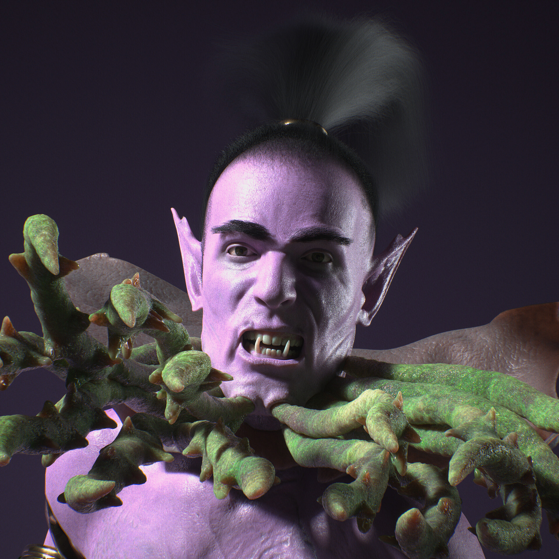 ArtStation - Barbazu - Bearded devil