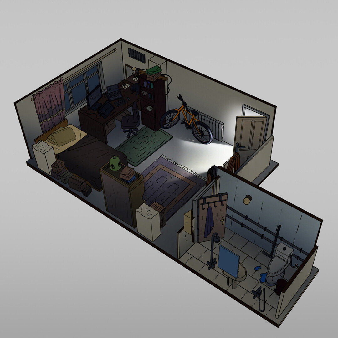 ArtStation - Light study