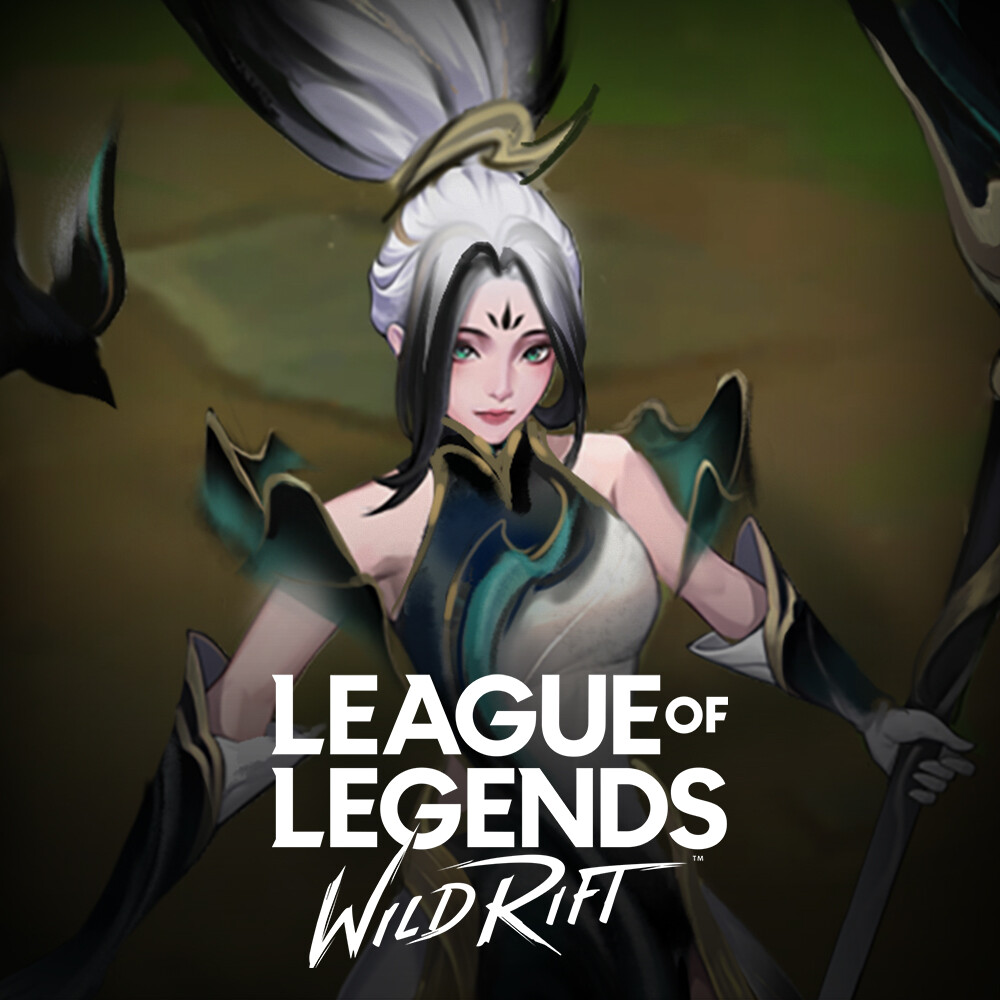 ArtStation - League of Legends WildRift：Calligraphia Janna