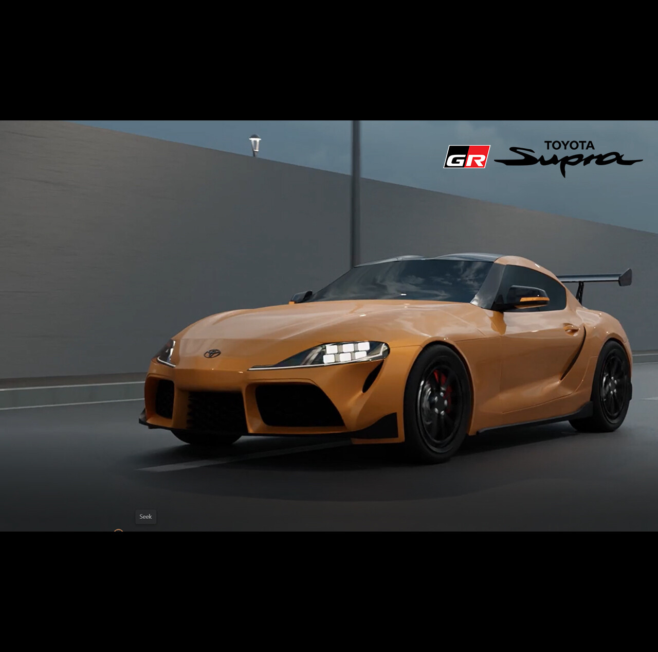 ArtStation - Supra Mk5 Animation
