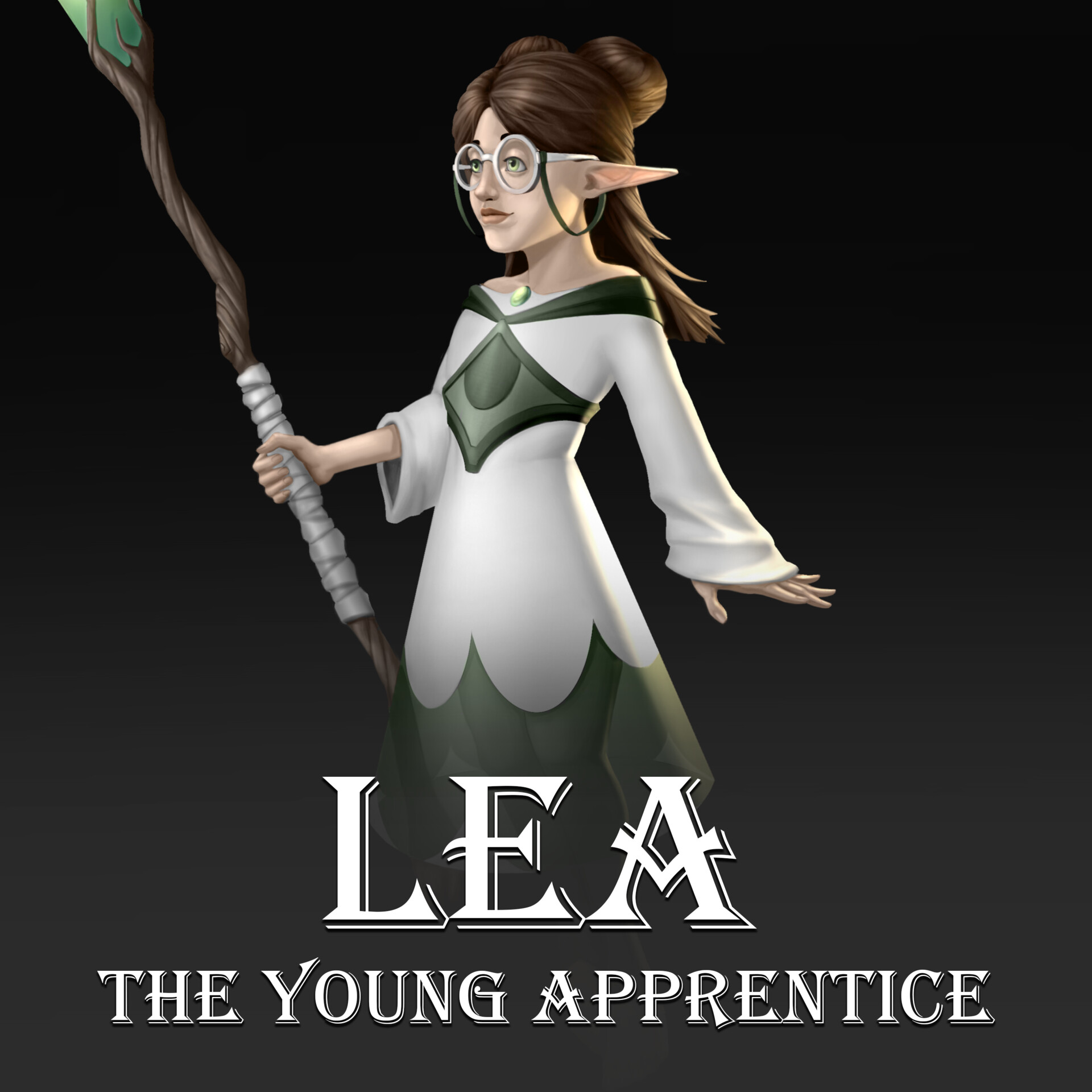 ArtStation - Lea The young apprentice