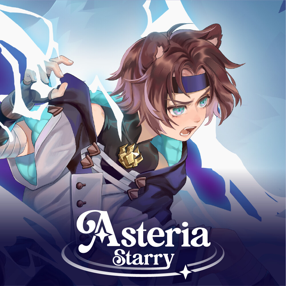 ArtStation - Yurba Character - Asteria Starry Game Project