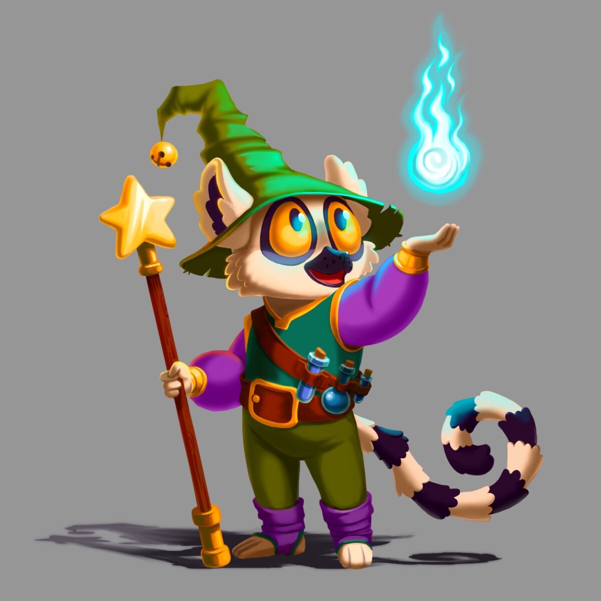 ArtStation - Lemur Wizard
