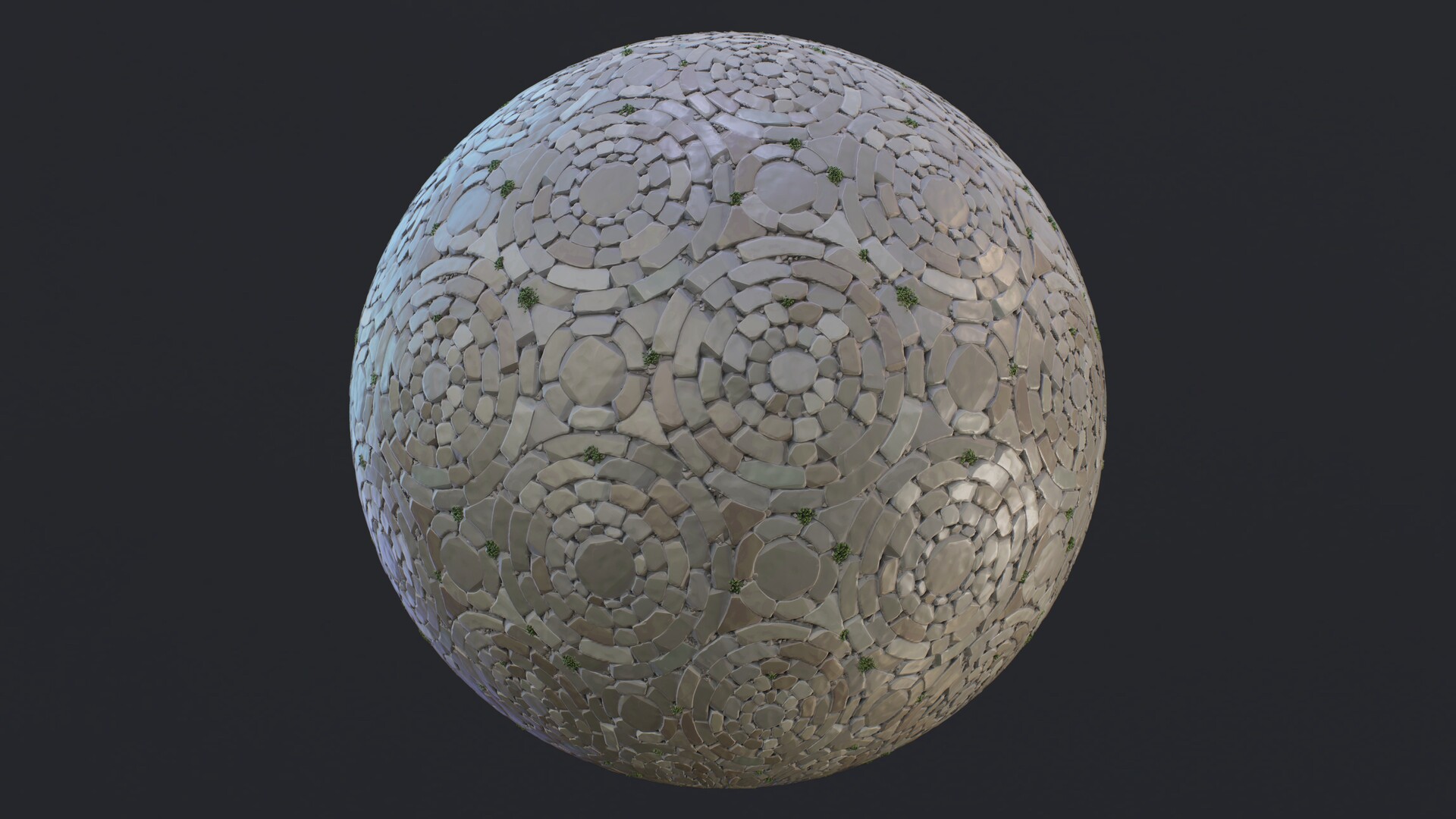ArtStation - Stylized Cobblestone