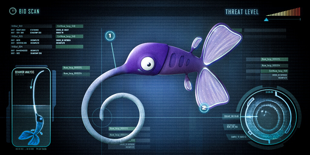 ArtStation - Longnose fish - Subnautica: Call of the Void