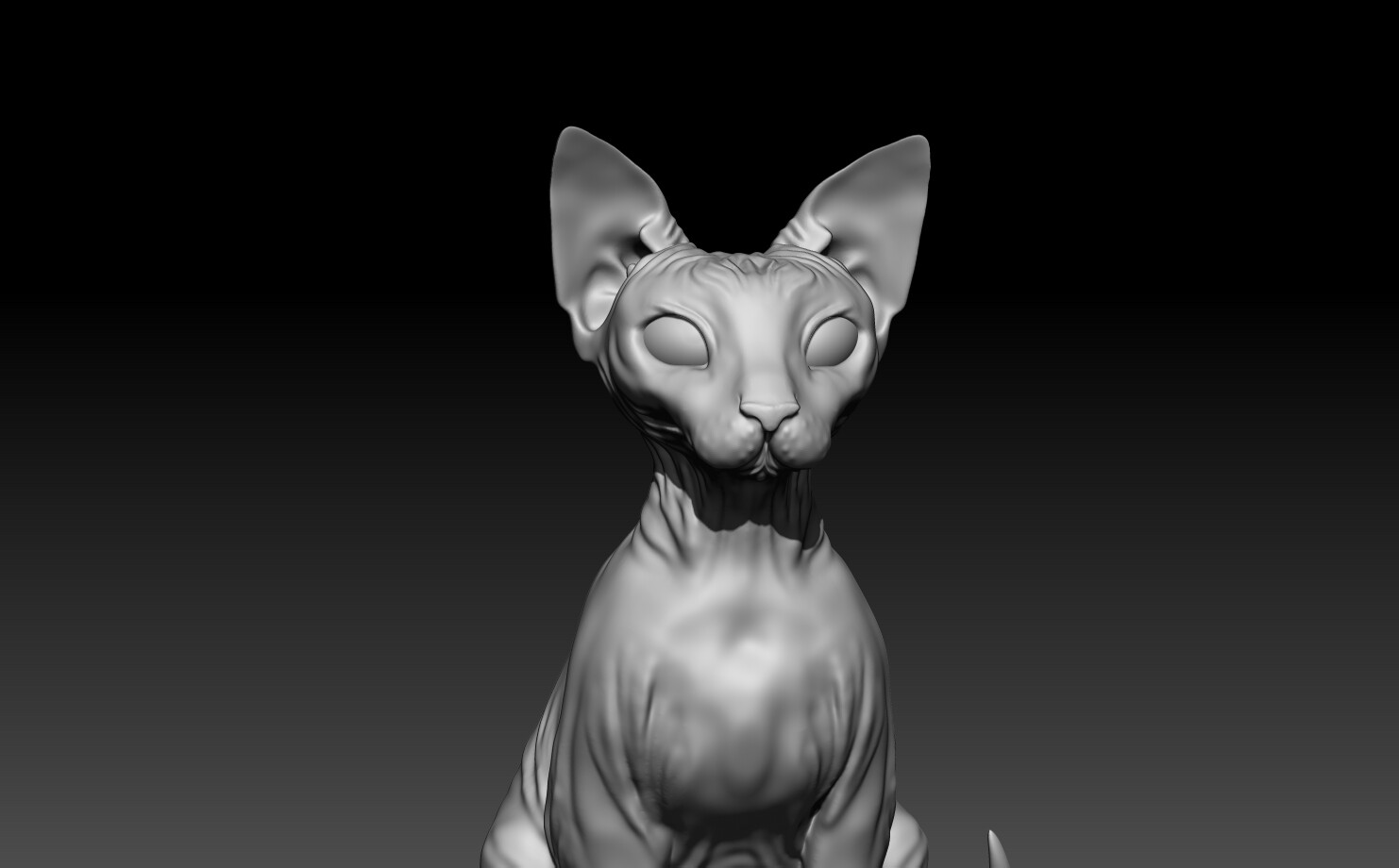 ArtStation - Sphynx Cat