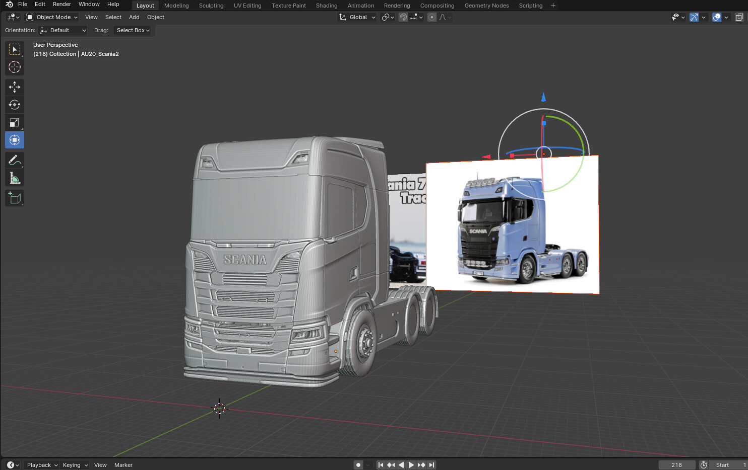 ArtStation - Scania 770s 1/14 tamiya 3d model