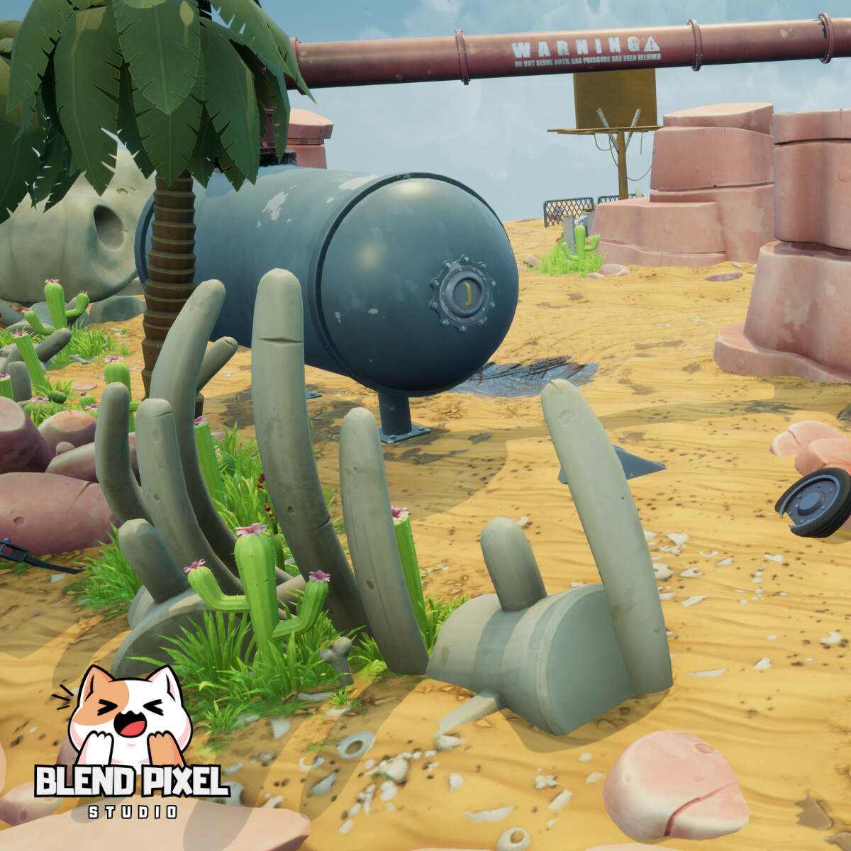 ArtStation - Fantasy Environment - Stylized Desert