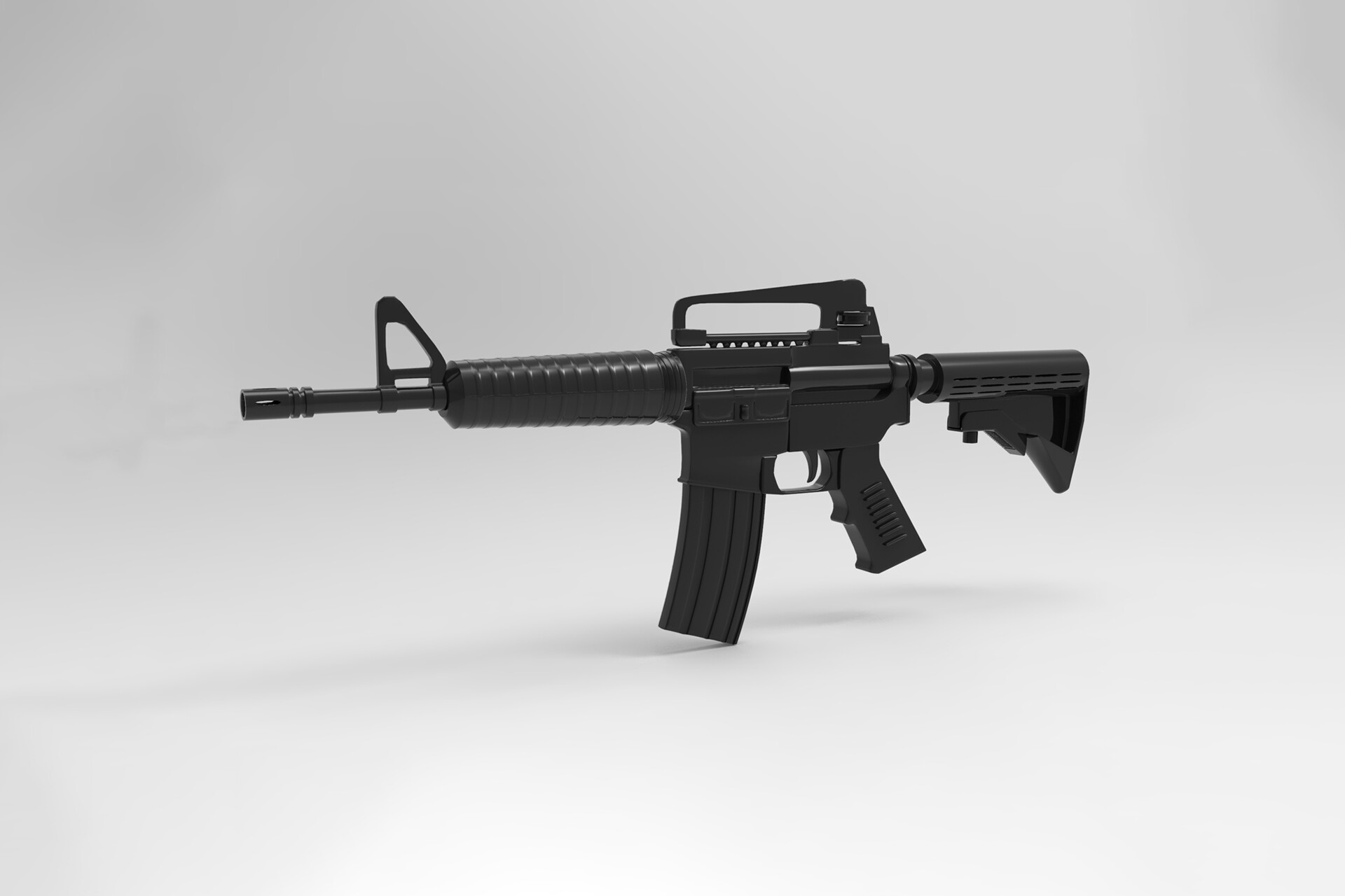 ArtStation - M16A4 Gun 3d model