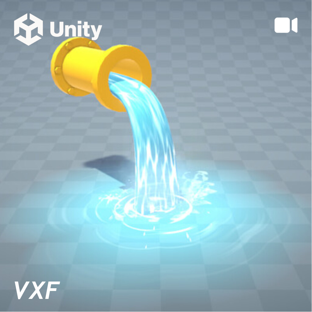 ArtStation - Stylized Water Flow and Splash VFX