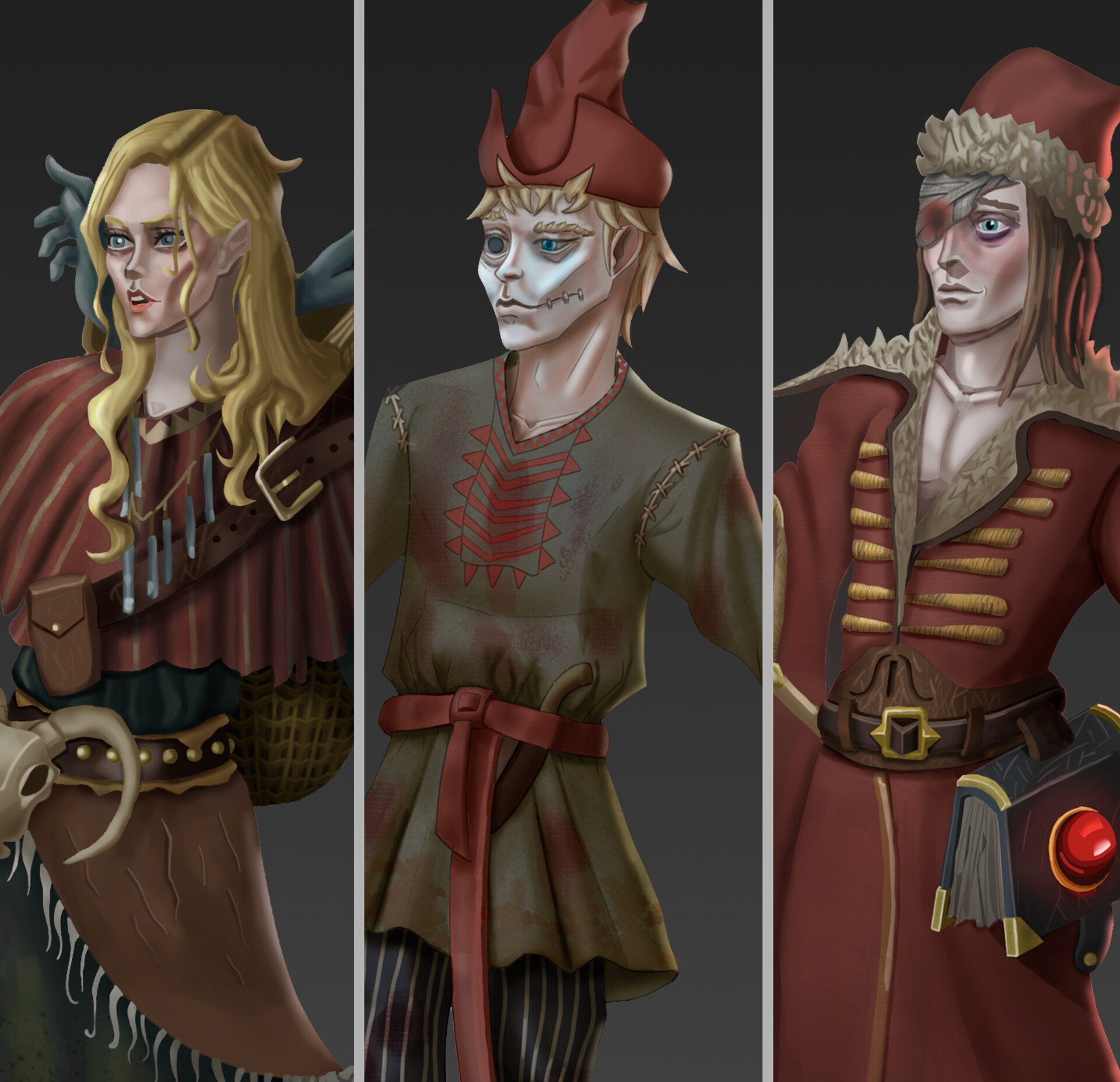 ArtStation - Old slavic necromancer: character concept