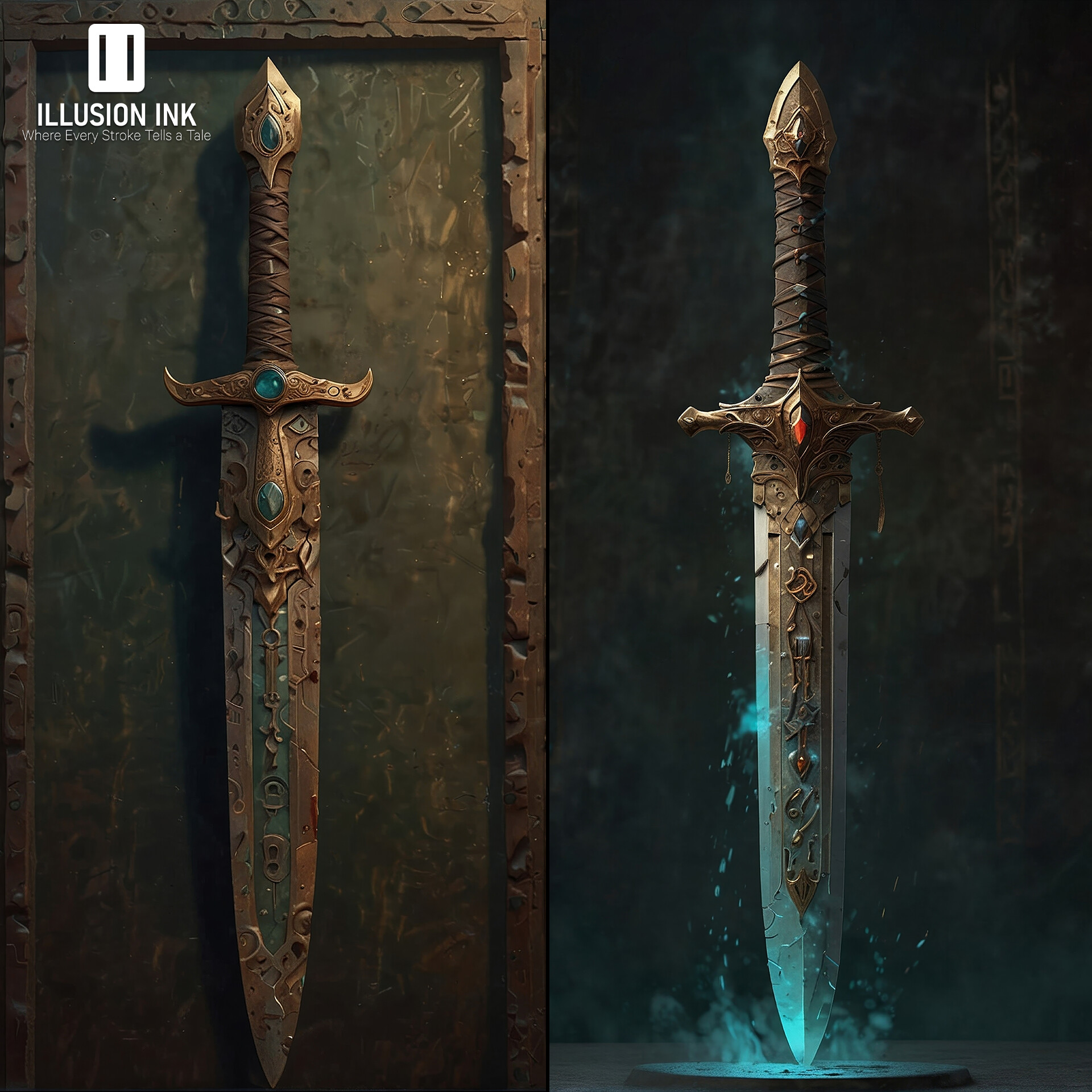 ArtStation - 320 Futuristic Sword Concepts | 8K