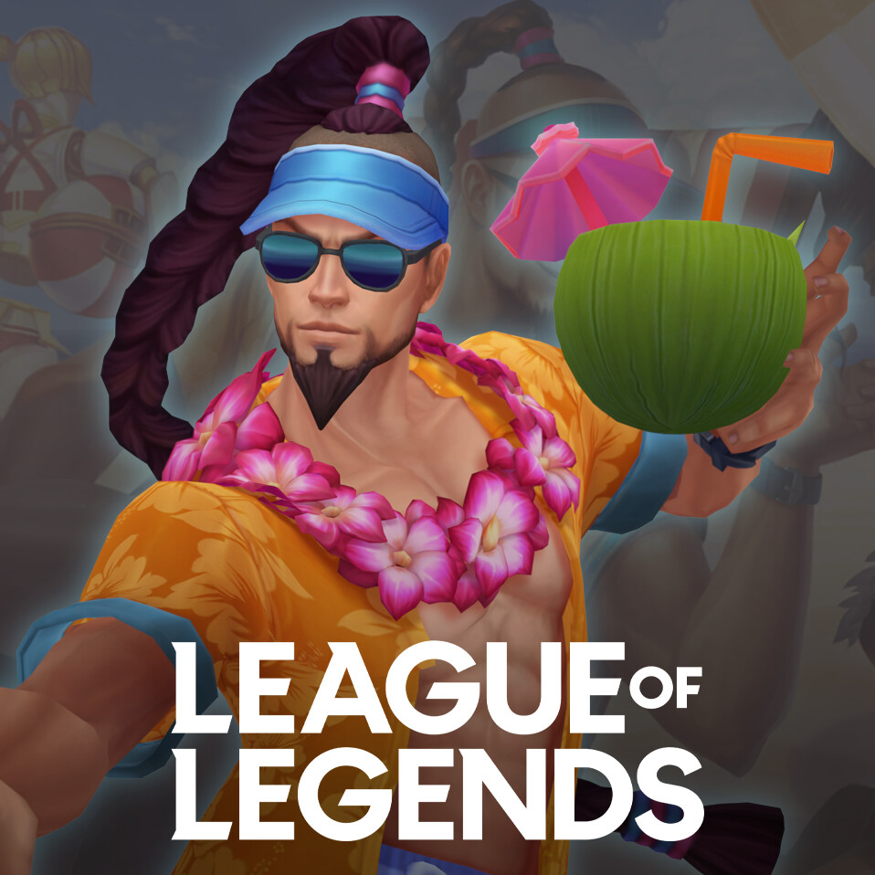 ArtStation - Pool Party Lee Sin ASU
