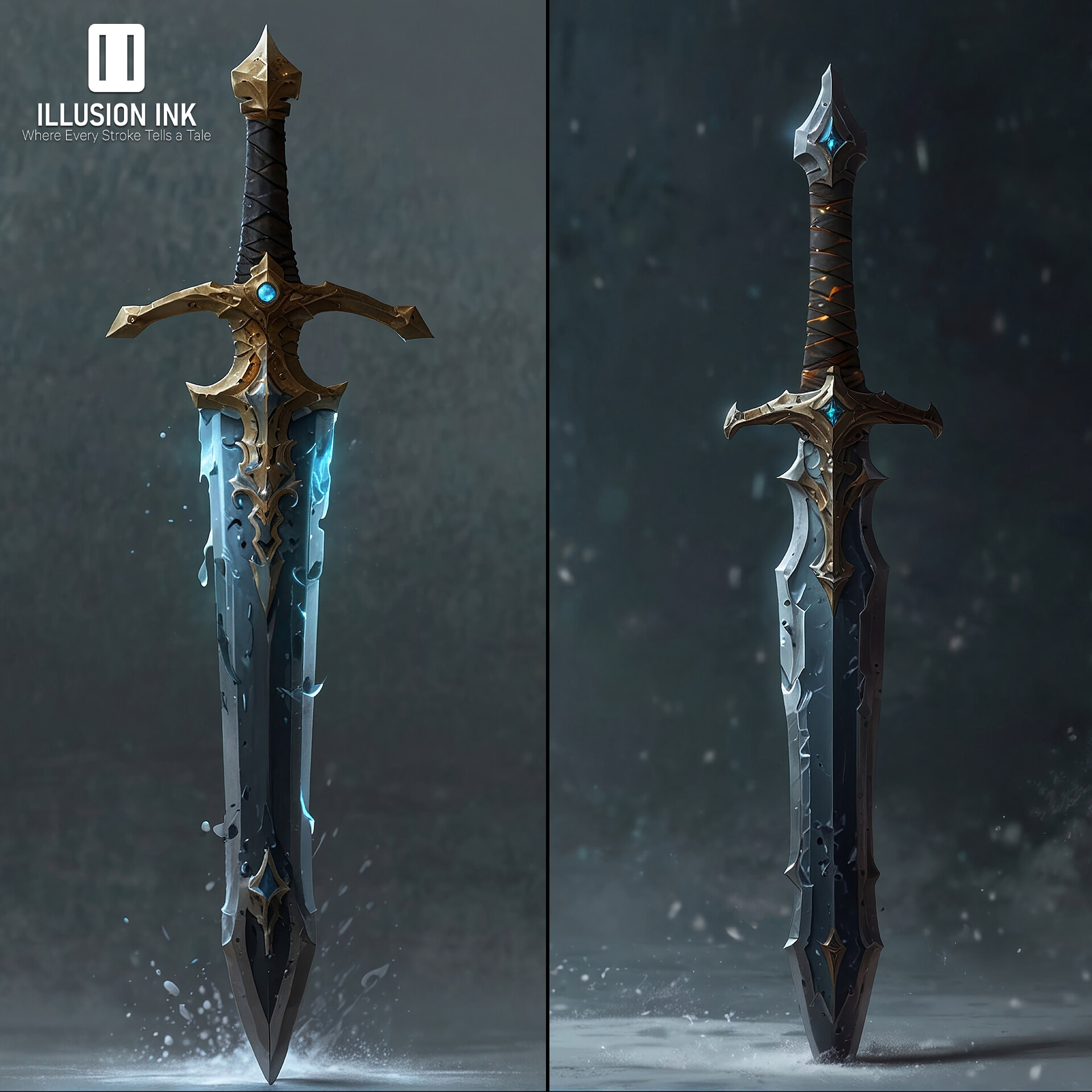 ArtStation - 320 Futuristic Sword Concepts | 8K