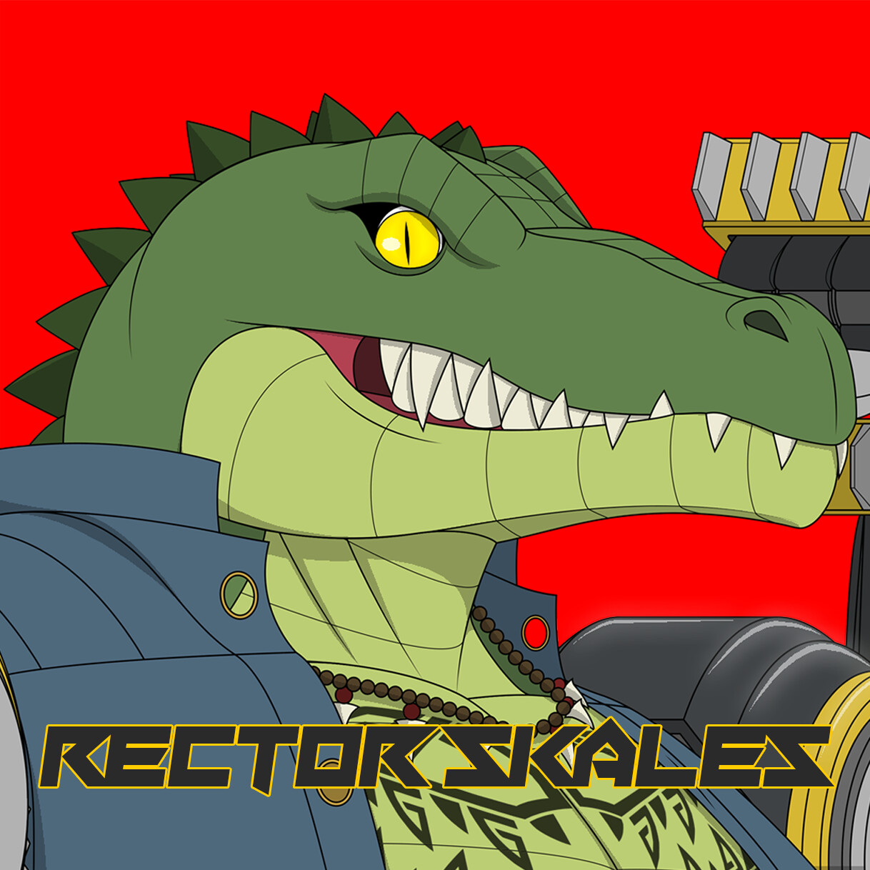 ArtStation - HARBINGERS: Rector Skales