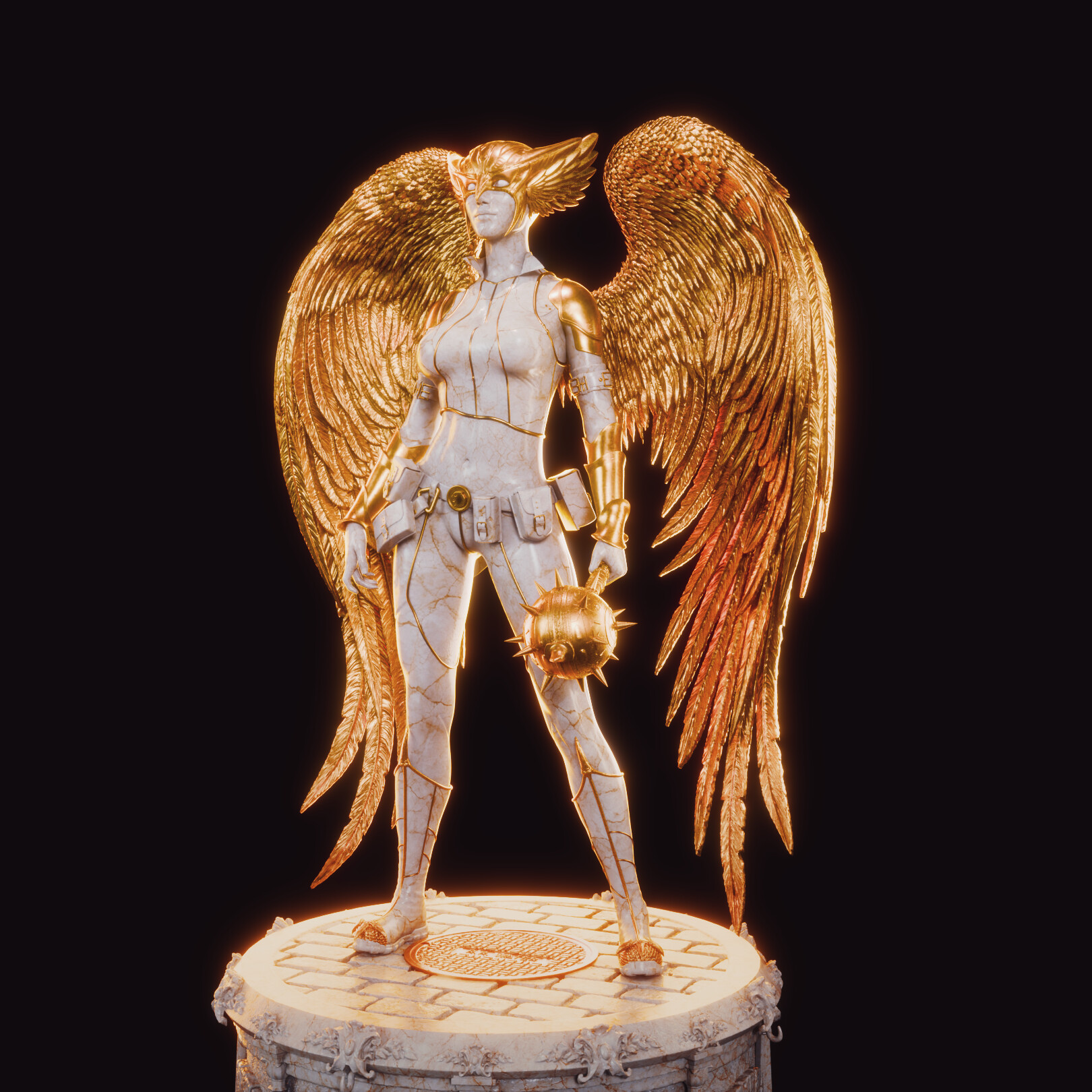 ArtStation - Hawk Woman