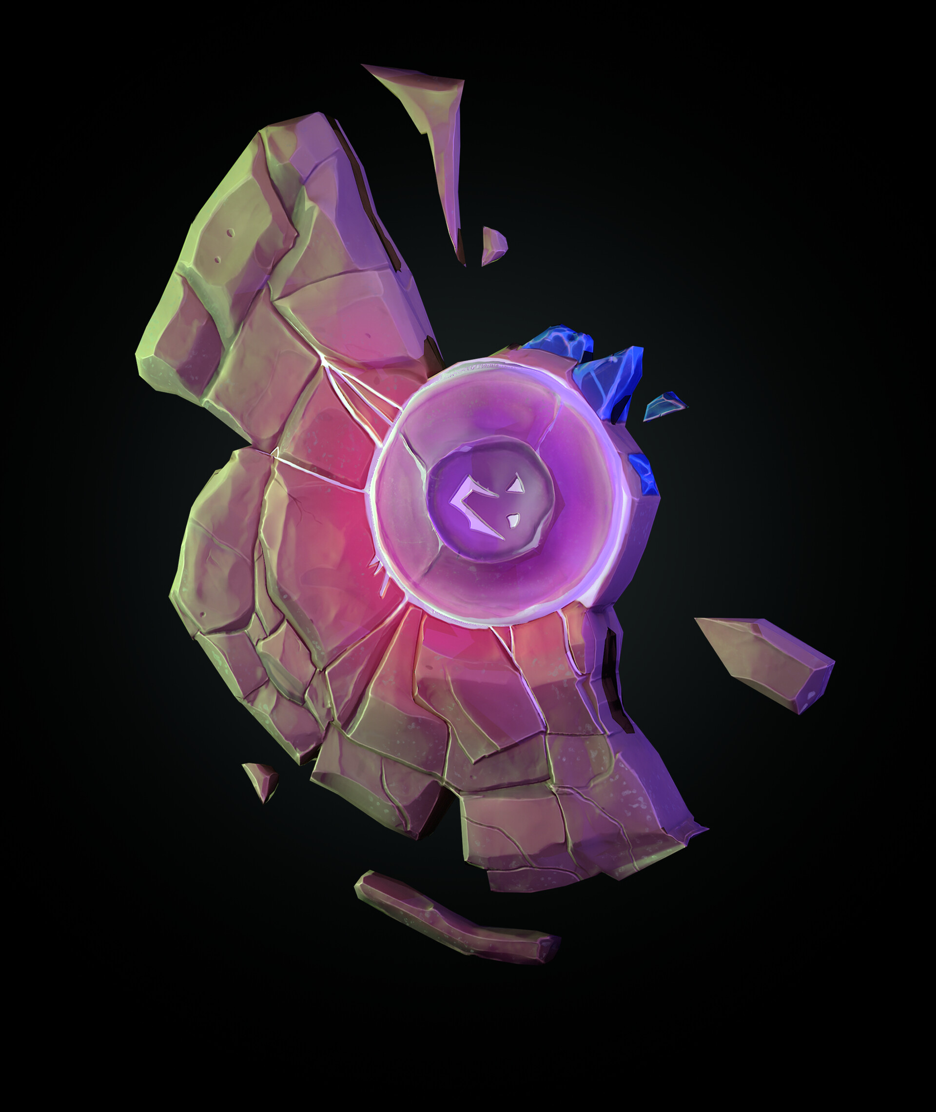 ArtStation - Runes - Emissive Prop Study