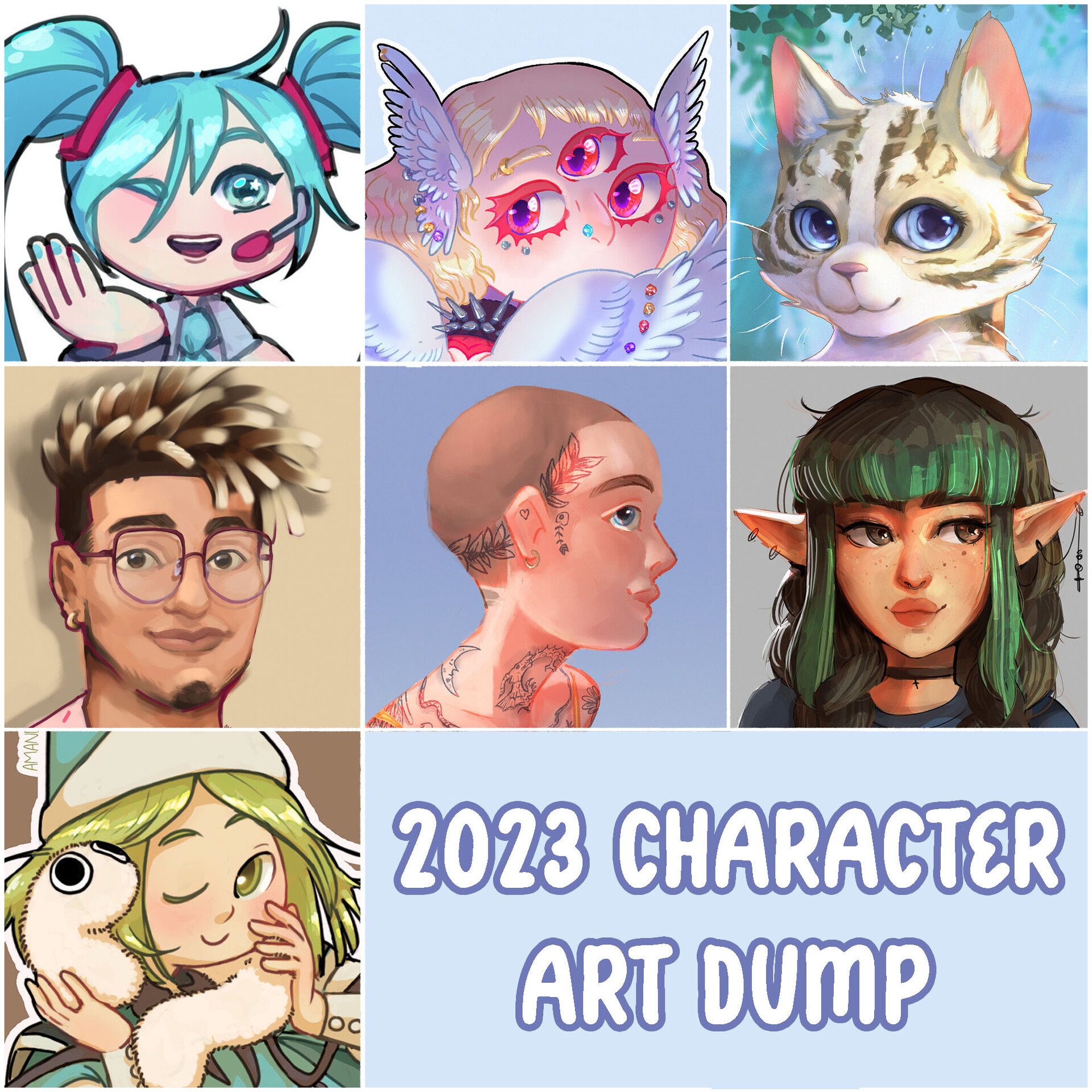 ArtStation - 2023 character designs