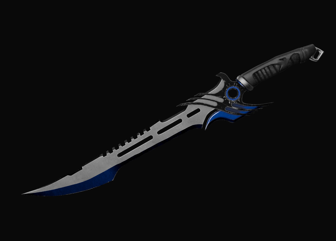 ArtStation - Weapon Modeling and Texturing (Tutorial exercise work )