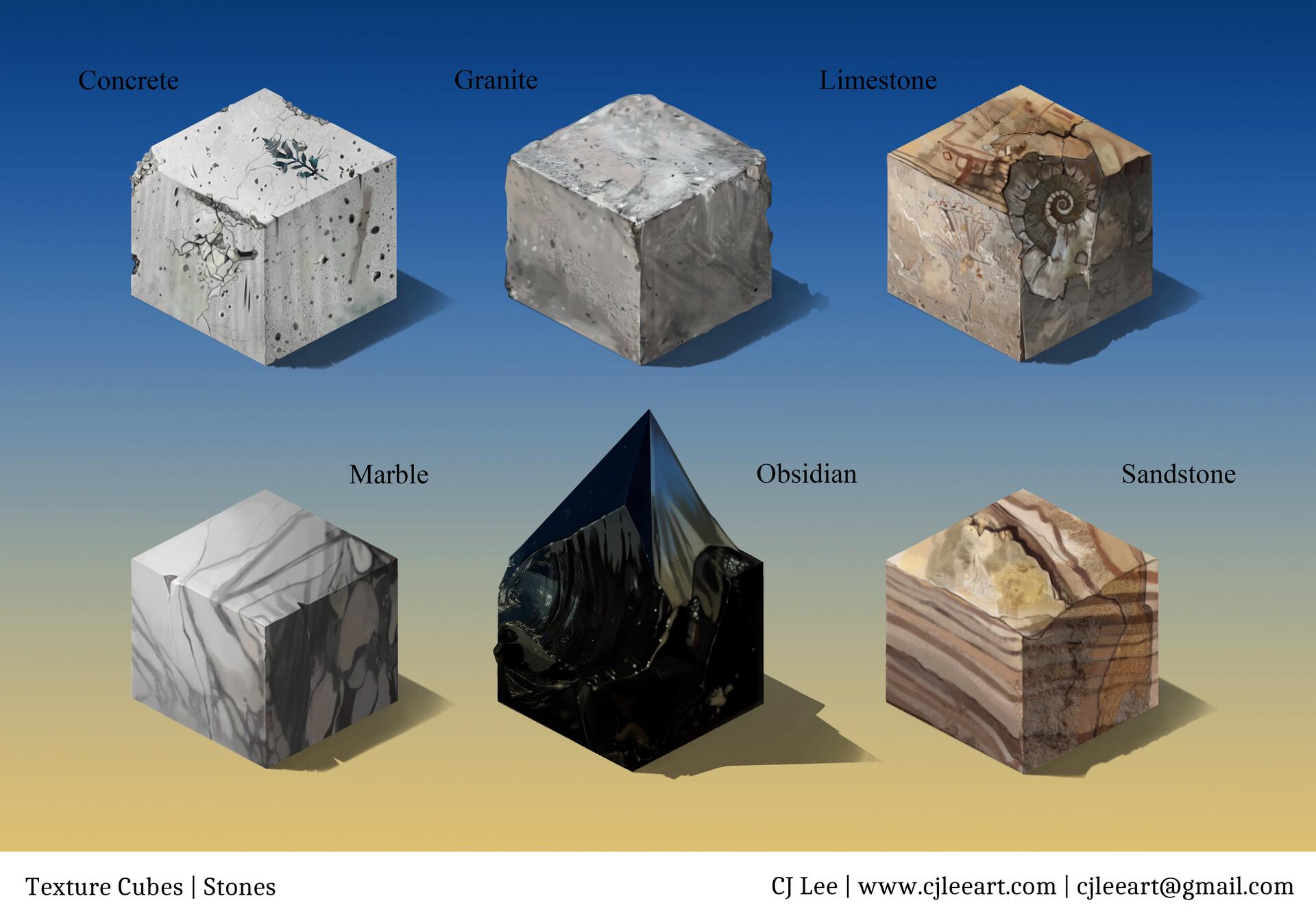 ArtStation - Texture_Stones