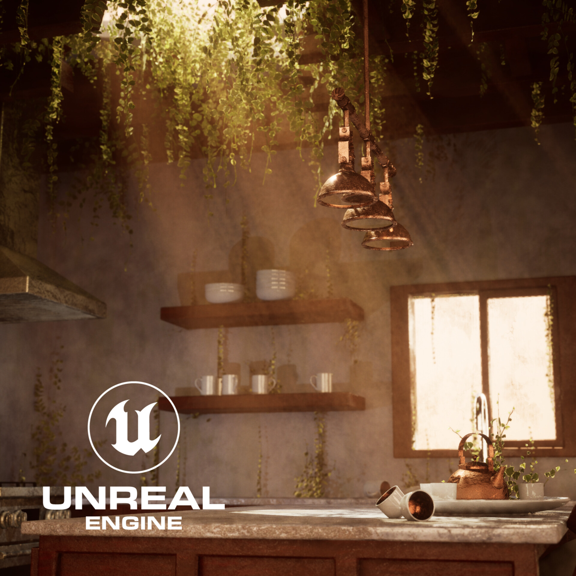 ArtStation - Post-Apocalyptic Kitchen