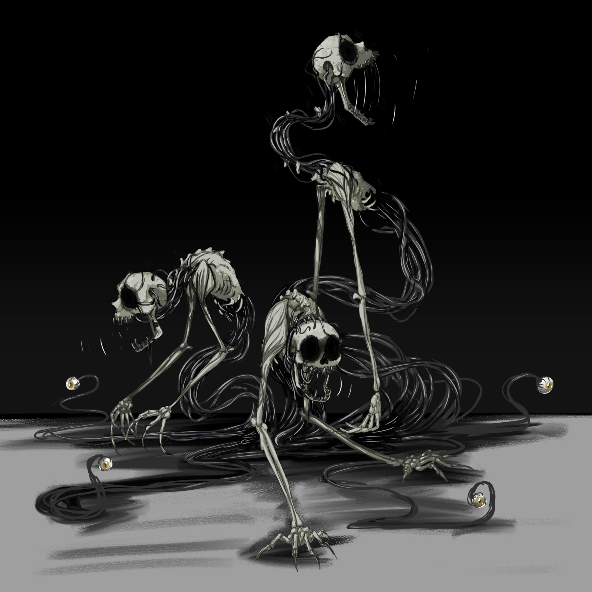 ArtStation - Capstone Infected Creature Concepts