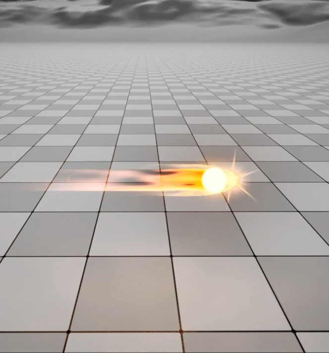 ArtStation - PROJECTILE TRAIL - UNREAL