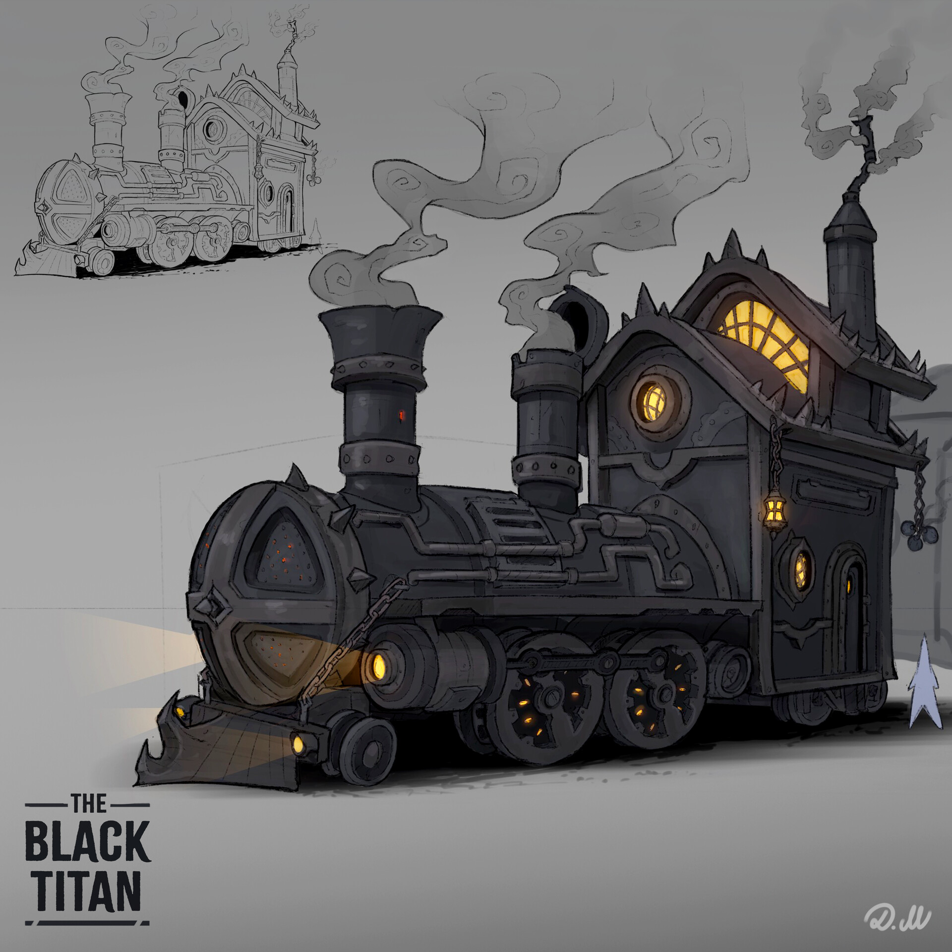 ArtStation - The Black Titan