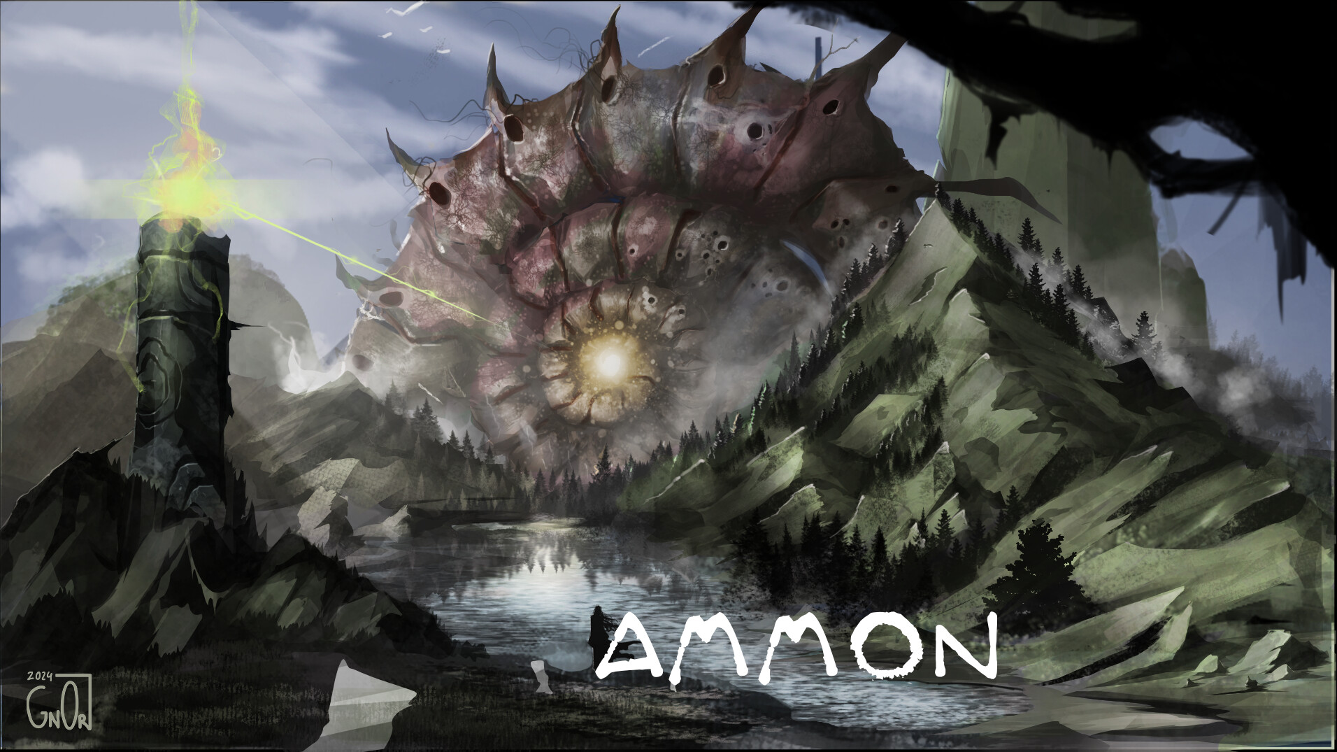 ArtStation - Paint of the god "Ammon"