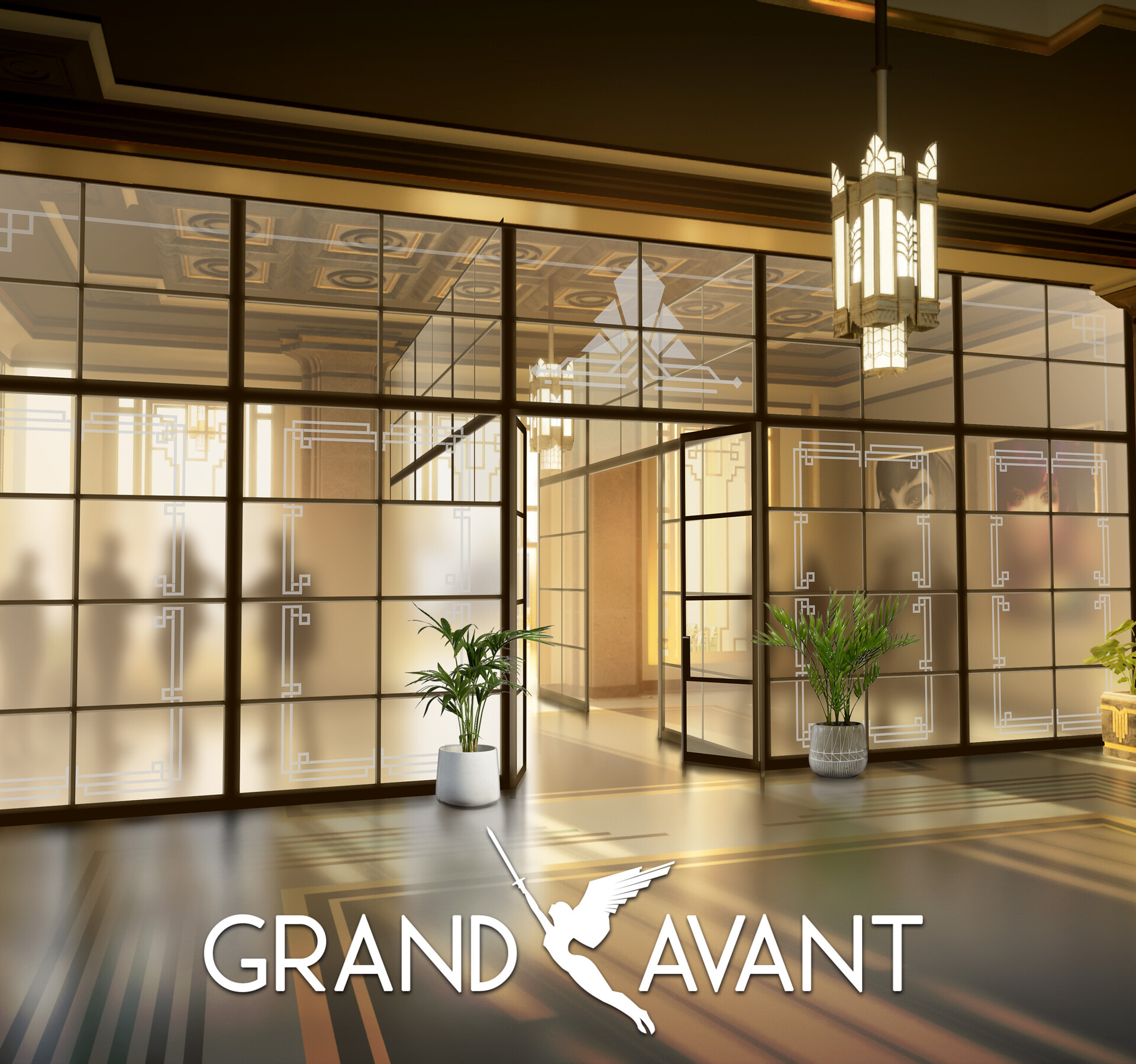 ArtStation - Grand Avant: Hotel Wings & Props - environment concept art