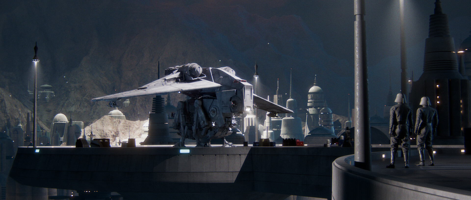 ArtStation - City under Imperial Siege (LA-CH animation)